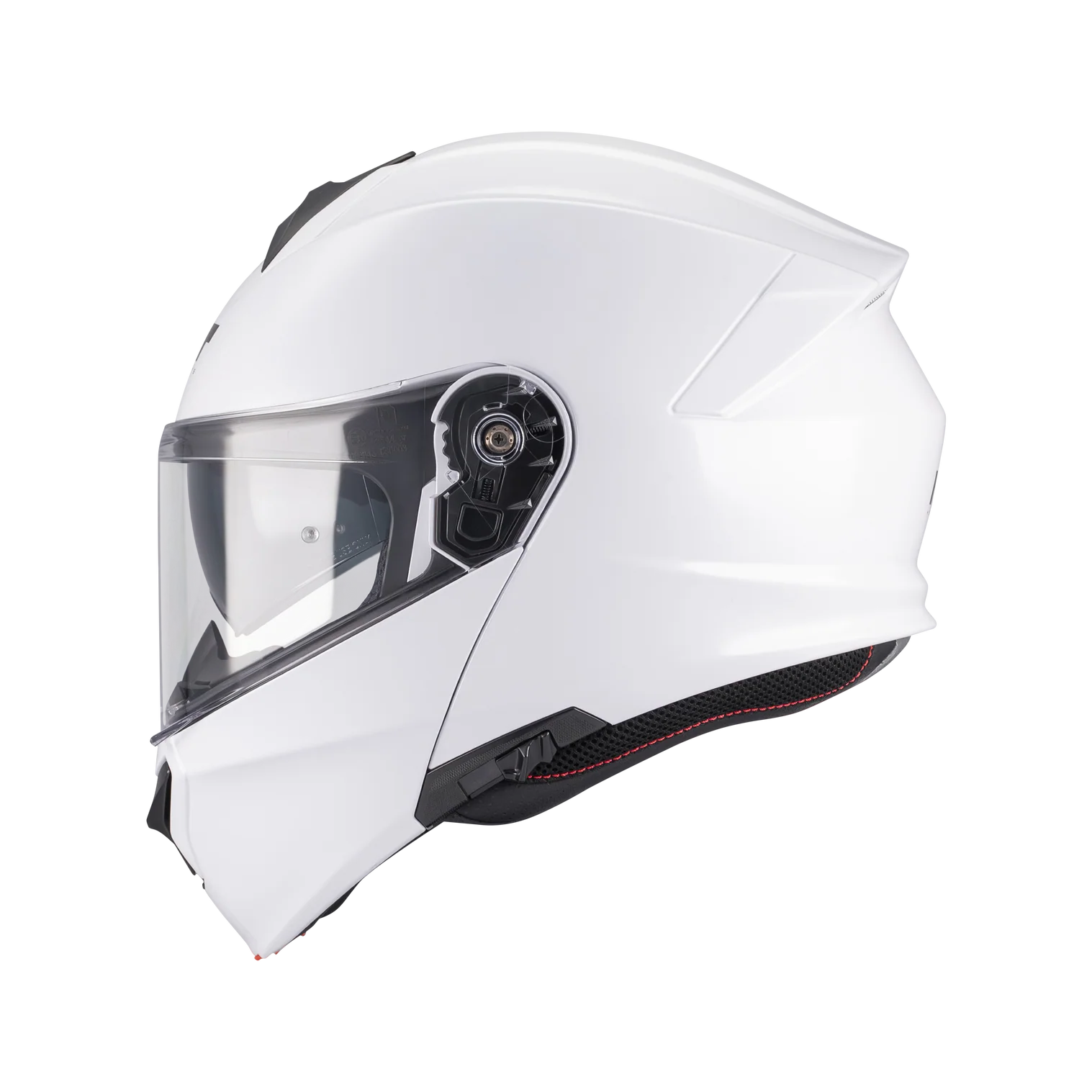 MT Helmets GENESIS SV Modular Solid A1 Gloss White Helmet – Regina Specialties