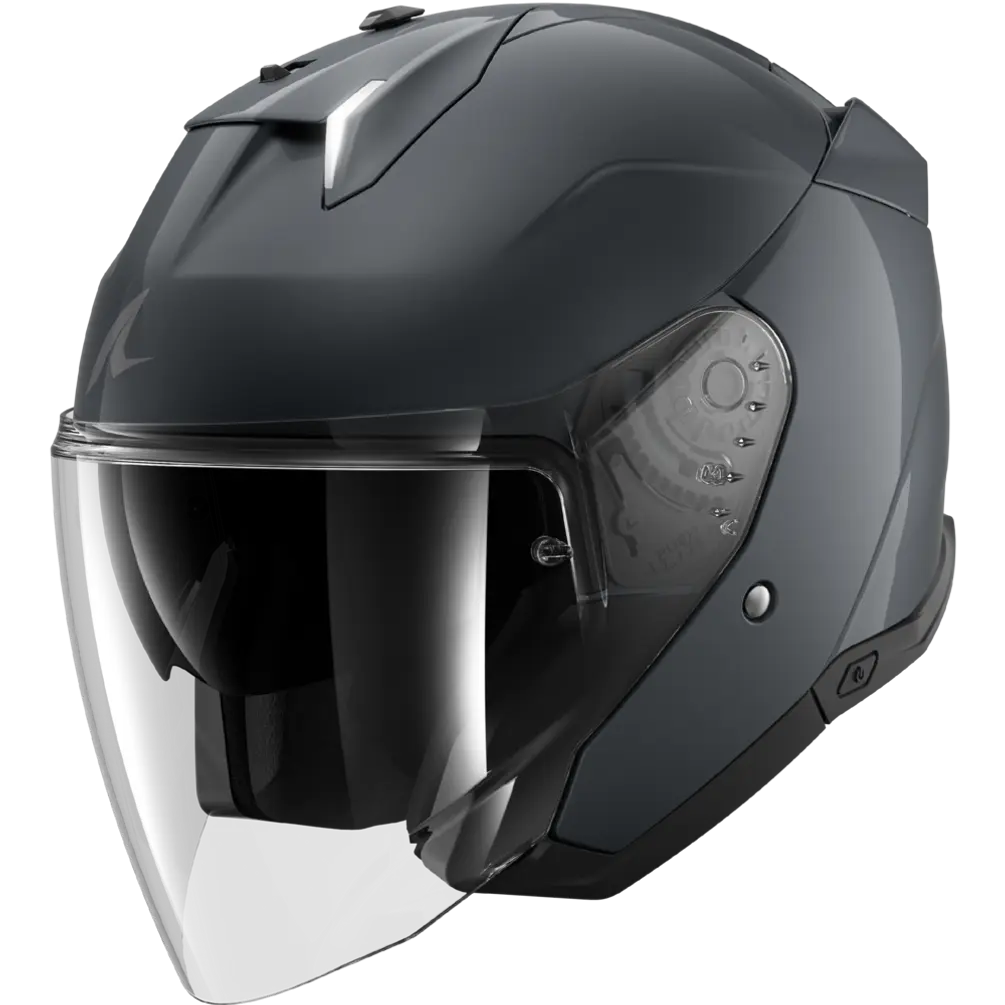 Shark Skwal i3 Jet Blank Gun Metal Helmet (A05) – Regina Specialties