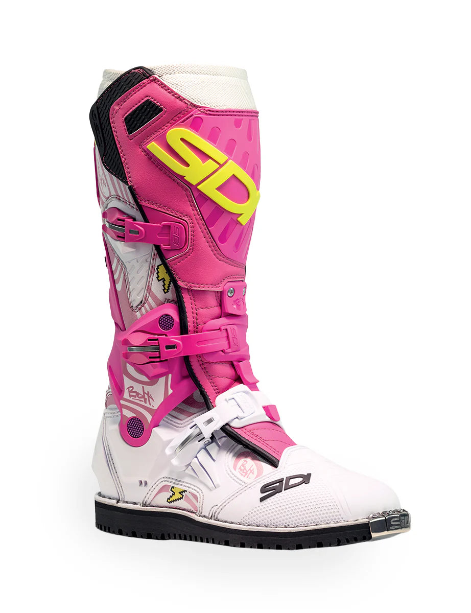 SIDI Crossair HD Pink White Billy Bolt – Regina Specialties