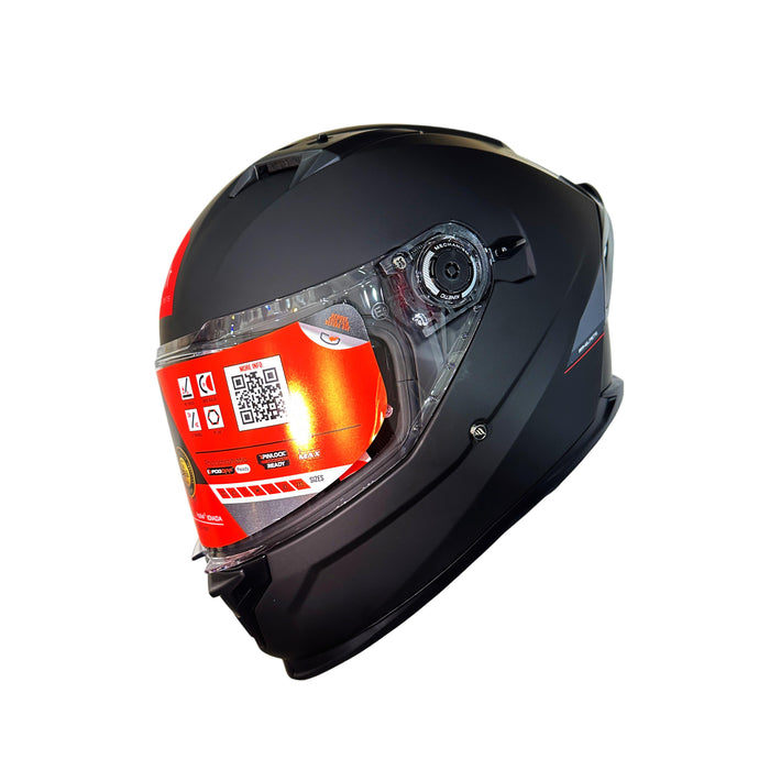 MT Helmets Braker SV A1 Matt Black – Regina Specialties