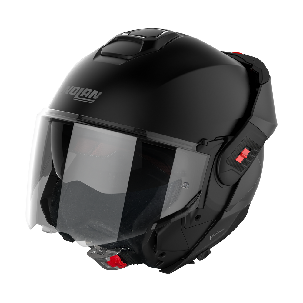 Nolan N120-1 Classic Matt Black 010 Flipover Helmet (DD-Ring, PSB Appr ...
